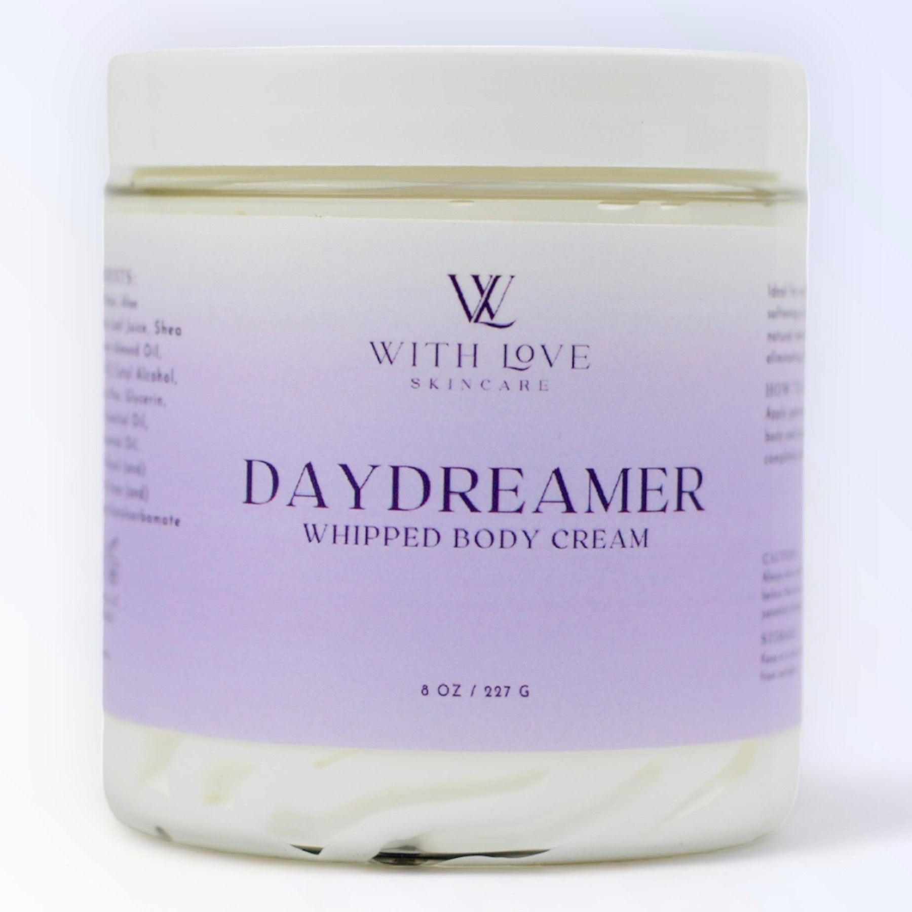 Daydreamer Whipped Body Cream – With Love Skincare