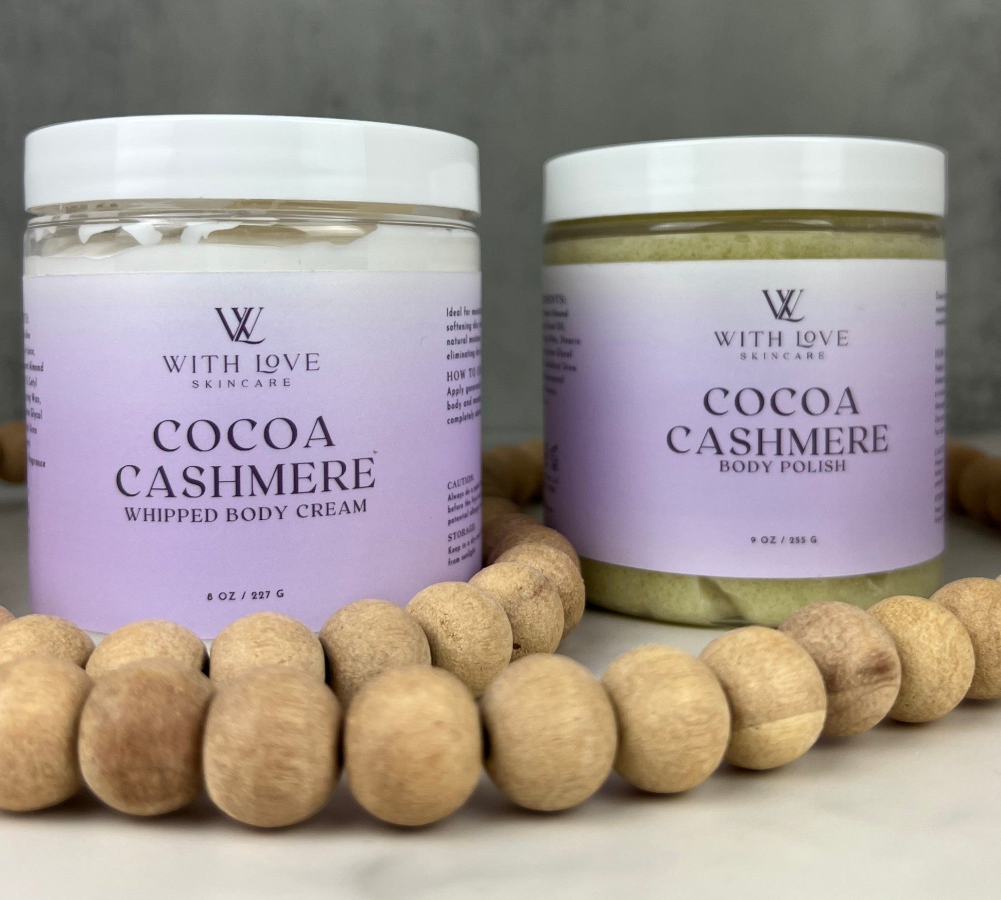 Cocoa Cashmere Set – With Love Skincare